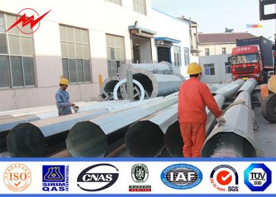 중국 90FT 2 Segements 직접적인 매장 전기 강철 폴란드, Monopole 직류 전기를 통한 폴란드 판매용