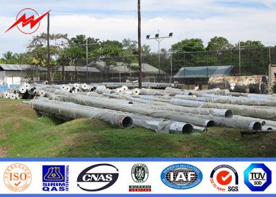 Cina immersione calda Electric Power d'acciaio galvanizzato Palo di 30ft 35ft alla linea di trasmissione in vendita