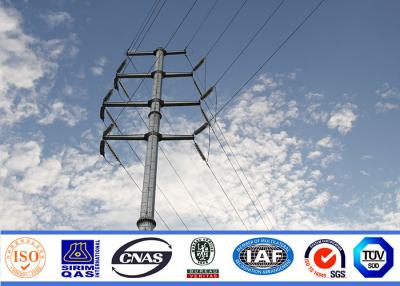 중국 18m 폴란드 강철 탑을 위한 240kv 금속 전송선 전력 폴란드 판매용