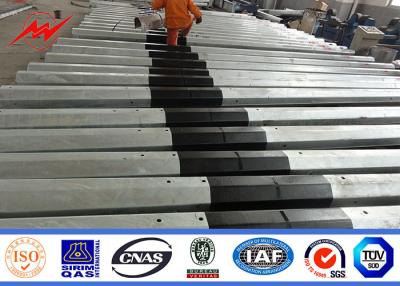 Cina Colonna tradizionale a due sezioni di palo di potere del metallo di 3.8mm con FRP e bitume in vendita