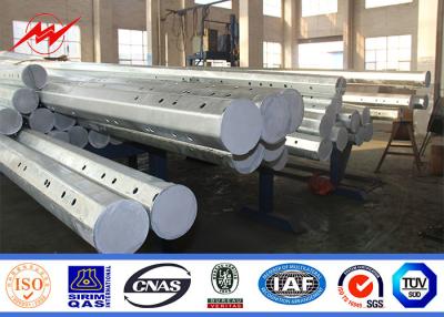 Cina altezza pratica materiale della trasmissione 45ft 50ft di pali di potere di 27.5m 60KN GR65 in vendita