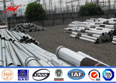 중국 9m - 외부 전기 배급 선을 위한 3KN에 의하여 직류 전기를 통하는 실용적인 전봇대 판매용