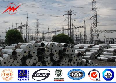 China Octagonal Electrical Steel Utility Pole For Power Distribution Line 69KV for sale