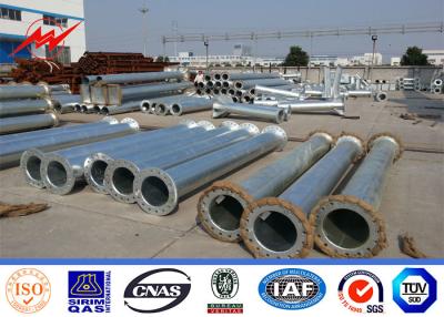 China 18m Steel Utility Pole Power Line Pole For 33kv Transmission Line Steel Pole Tower for sale
