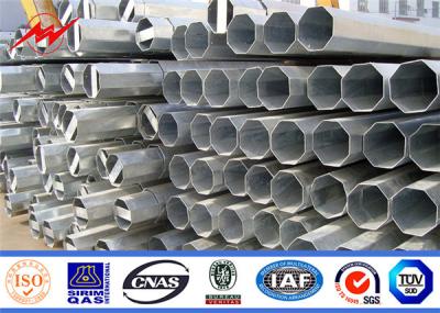 Cina Q345 potere pratico d'acciaio elettrico conico pali di galvanizzazione della immersione calda in vendita