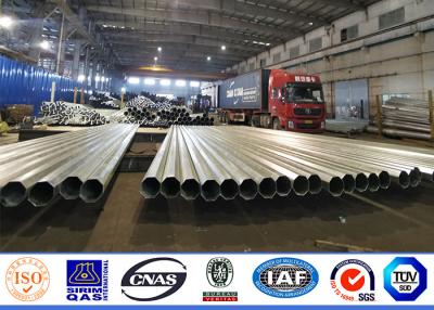 China Polygon Single Circuit 18m Electric Power Pole For Distribution Line Project for sale
