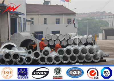 Cina classe 13.4kn 2 di 9m 3 millimetri di spessore Palo tubolare per la linea progetto di distribuzione elettrica in vendita