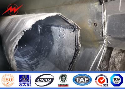 중국 진열 된 전기 전력 전송 철기 기둥/철기 튜버 기둥 합금 32m 판매용