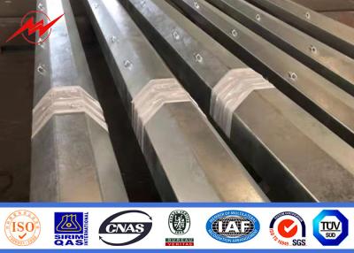 Cina distribuzione galvanizzata tradizionale pratica di pali dell'acciaio di 69kv 60ft 65ft 70ft in vendita