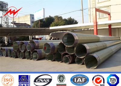 China Transmission Line Lattice Steel Poles 10kv - 220kv for sale