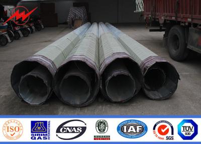 China Q345 Tubular 17m 22m Power Transmission Poles Electric for sale