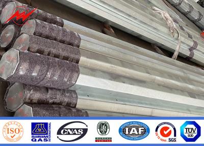 China Customized Design Power Transmission Poles Hot Dip Galvanized For Electrical Distribution for sale