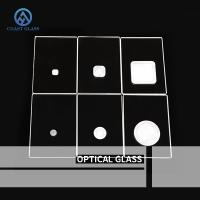 China Custom Cut Optical Glass Sheet 1mm to 6mm Thickness for Camera Lens Prism Filter for sale