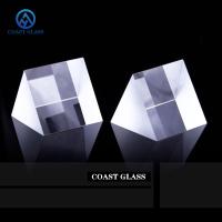 China BK7 Optical Glass Equilateral Triangular Prism Custom Size 1-400mm Dispersion Prism for sale