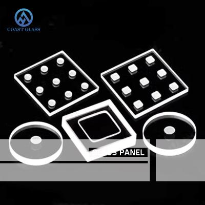 Cina Taglio di piccole dimensioni pannello di vetro piatto trasparente ultra trasparente personalizzato in vendita