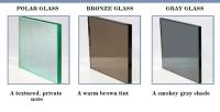 China Custom Cut Flat Glass Panels with Precision Drill Holes 1mm to 6mm Thick Polished Edge for sale