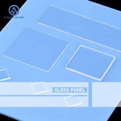 Cina 3 mm piastra di copertura di vetro Calore temperato Fori di perforazione ghiacciati per l'illuminazione in vendita