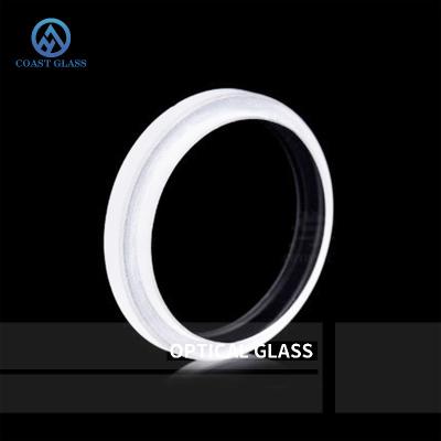 Cina 5 mm vetro di silice fuso a lastra di anello di quarzo ghiacciato trasparente per apparecchiature e strumenti ottici in vendita