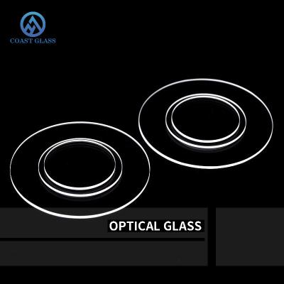 Cina 5 mm vetro di silice fuso a lastra di anello di quarzo ghiacciato trasparente per apparecchiature e strumenti ottici in vendita