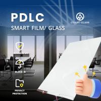 China Electrochromic Smart PDLC Film Switchable Intelligent Window 1.2m Width Custom Control for sale