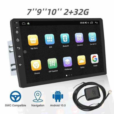 Cina 10 pollici TS7 Android 2 Din IPS Touch Screen Autostereo Multimedia GPS Navigation DVD Player in vendita