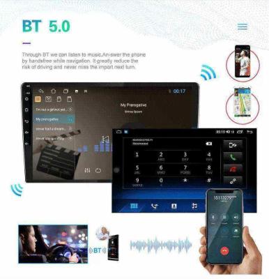 Cina 10 pollici TS7 Android 2 Din IPS Touch Screen Autostereo Multimedia GPS Navigation DVD Player in vendita