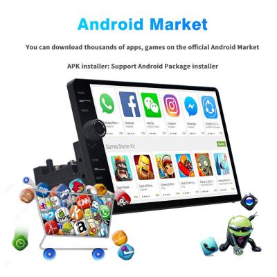 Cina 2.5D Touch Screen 10 Inch 1 32 GB Mp5 Player per Android Trasmettitore FM per auto audio in vendita