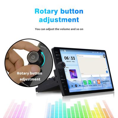 Cina 1 Din Universal Car Radio con 10,1 pollici Android 11 Stereo e DVD Player rotabile in vendita
