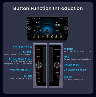 Cina Full Fit Display Screen Car Stereo 8Core TS18 Multimedia Player per il montaggio universale dell'auto in vendita