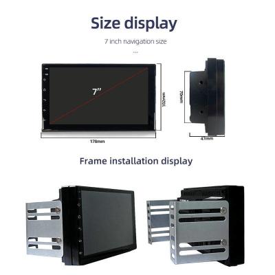 Cina Disponibile in più lingue 7 pollici Android Car Stereo con navigazione GPS e touch screen in vendita
