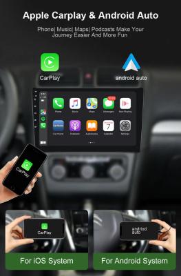 Cina 9 pollici touch screen Android car stereo con sistema di navigazione GPS e funzione mirror link in vendita