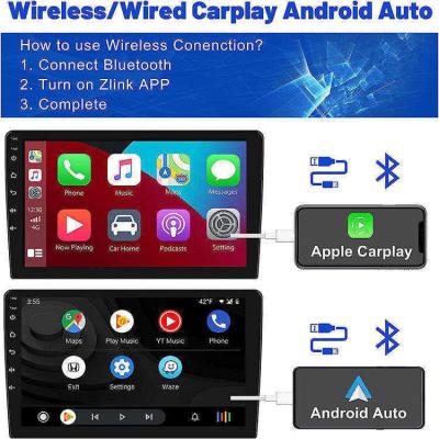Cina BT5.0 Wifi Hotspot GPS IPS Full Touch Screen 2 32 GB Universale 10,1 pollici Auto MP5 Player T3 in vendita