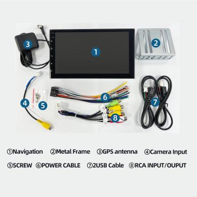 Cina 1 lettore multimediale per auto touch screen da 16 GB con CarPlay wireless integrato e porta AUX in vendita