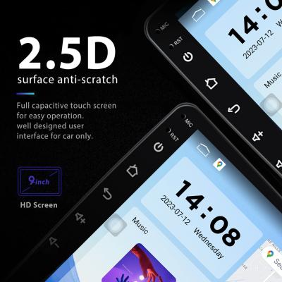中国 Android12 QLED 2din カーステレオと内蔵WiFiで車のオーディオシステムをアップグレードします 販売のため