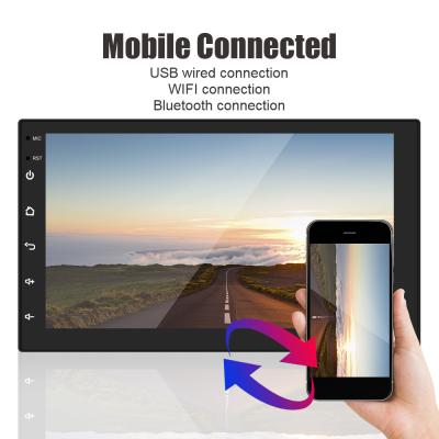 Cina Universal CarPlay 2 Din Android 11 WIFI GPS Multimedia Player per Nissan Toyota Kia in vendita