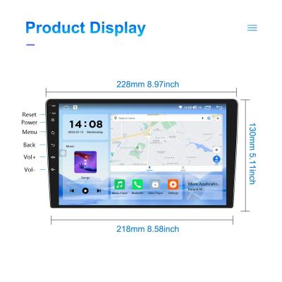 Cina User interface personalizzato 2 Din Car Radio Multimedia Player per Toyota Corolla Verso 2004-2009 in vendita