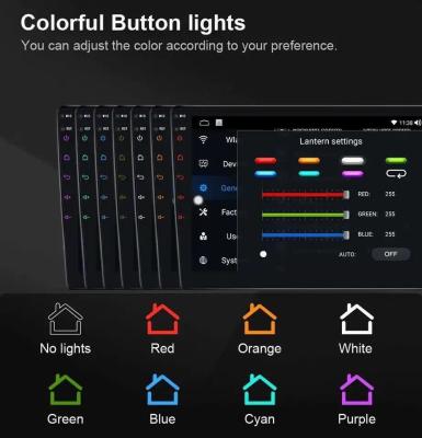 中国 10.1 インチユニバーサル 2 ディン Android カーステレオ DSP 32EQ RDS スクリーン マルチメディアプレーヤー 販売のため