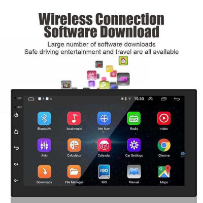 Cina Stereo per auto Android universale da 9 pollici con CarPlay wireless integrato e touch screen in vendita