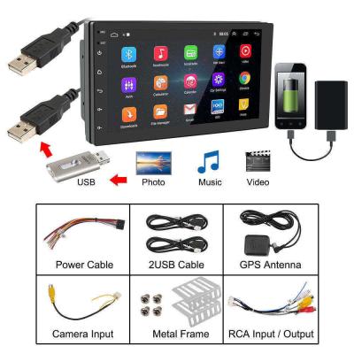 Cina Stereo per auto Android universale da 9 pollici con CarPlay wireless integrato e touch screen in vendita