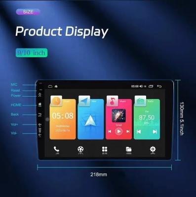 中国 4G DSP アンドロイド 10.0 カーラジオ GPS ナビ T10 4 32G 3G/4G シムカード接続 販売のため