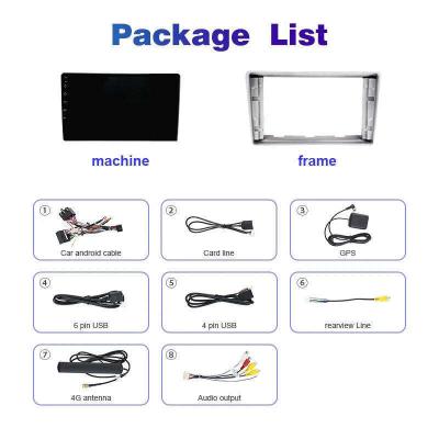 Cina GPS integrato 2 Din Android12 Car Radio Multimedia Video Stereo Carplay per l'anno universale in vendita