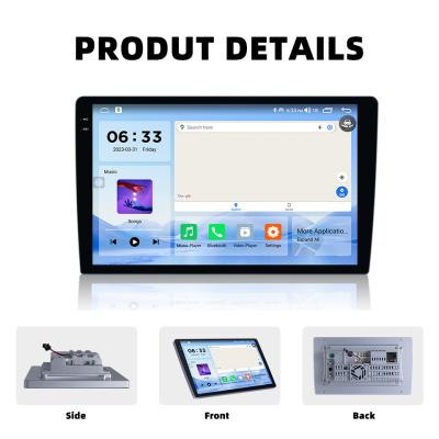 China Carditai 9 Inch Car Radio 2Din Media Player com 2K Screen Bluetooth USB Mirror Link FM à venda