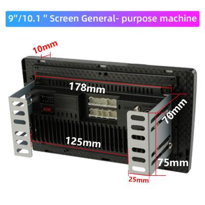 中国 9インチユニバーサル 2DIN Android11 カーラジオ GPSナビゲーションとUSB DVDプレーヤー 販売のため
