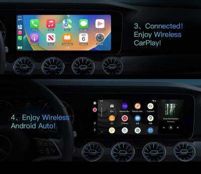 Cina 5V±0.2V 1.0A Input di alimentazione Carplay AI Box 8GB 128GB Box di streaming wireless GPS Wifi incorporato in vendita