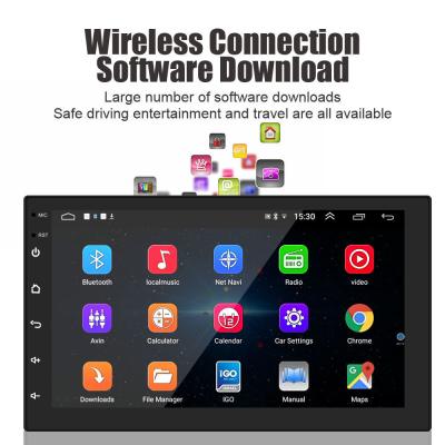 中国 ユニバーサル 9/10.1 インチ カープレイ アンドロイド GPS ナビゲーション プレイヤー ダブル 2 ディン カー ラジオ 販売のため