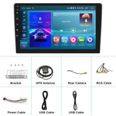 中国 9インチ 2G 32G ユニバーサル マルチメディアプレーヤー ダブルディン 2DIN 搭載のAndroid カーラジオ 販売のため