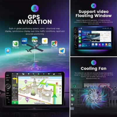 Cina Radio per auto universale con vista 360 e 256GB Qcta Core 1.8GHz 4G WiFi 5G Carplay in vendita