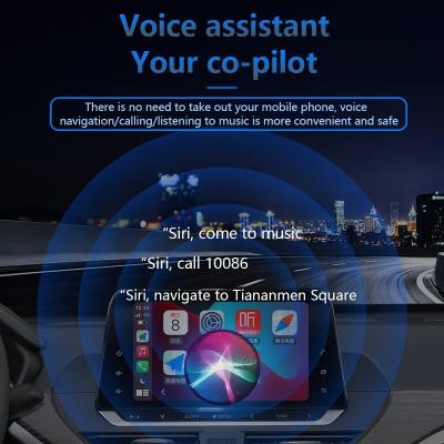 Cina CarPlay portatile Android 13 Multimedia Video Wireless Car Play Ai Box per Purificatore d'aria per auto in vendita