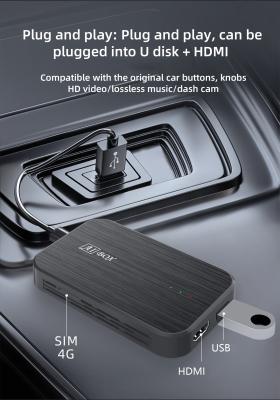 Cina Wireless Android Auto e Apple Carplay Media Box con altri stili di design portatile in vendita