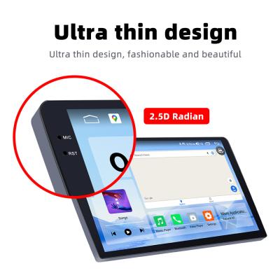 China 9 inch/10 inch Android 13 Universal Carplay Auto 2k Screen for Dashboard Installation for sale